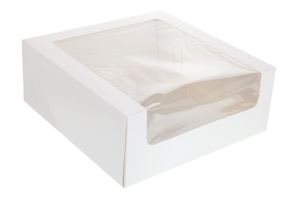 10" CAKE BOX WITH WATERFALL WINDOW | Whip It Up Cake Supplies