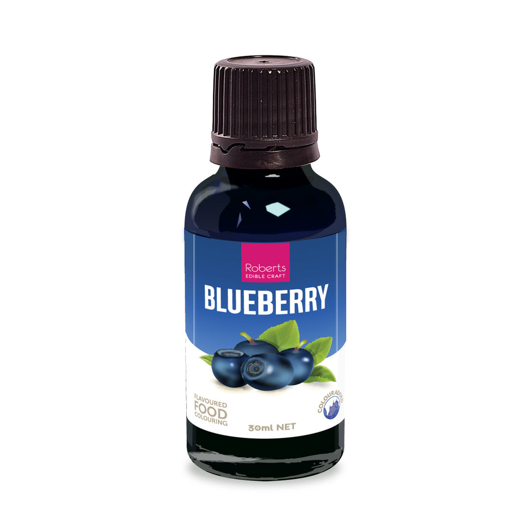 BLUEBERRY FLAVOUR FOOD COLOURING 30g | Whip It Up Cake Supplies
