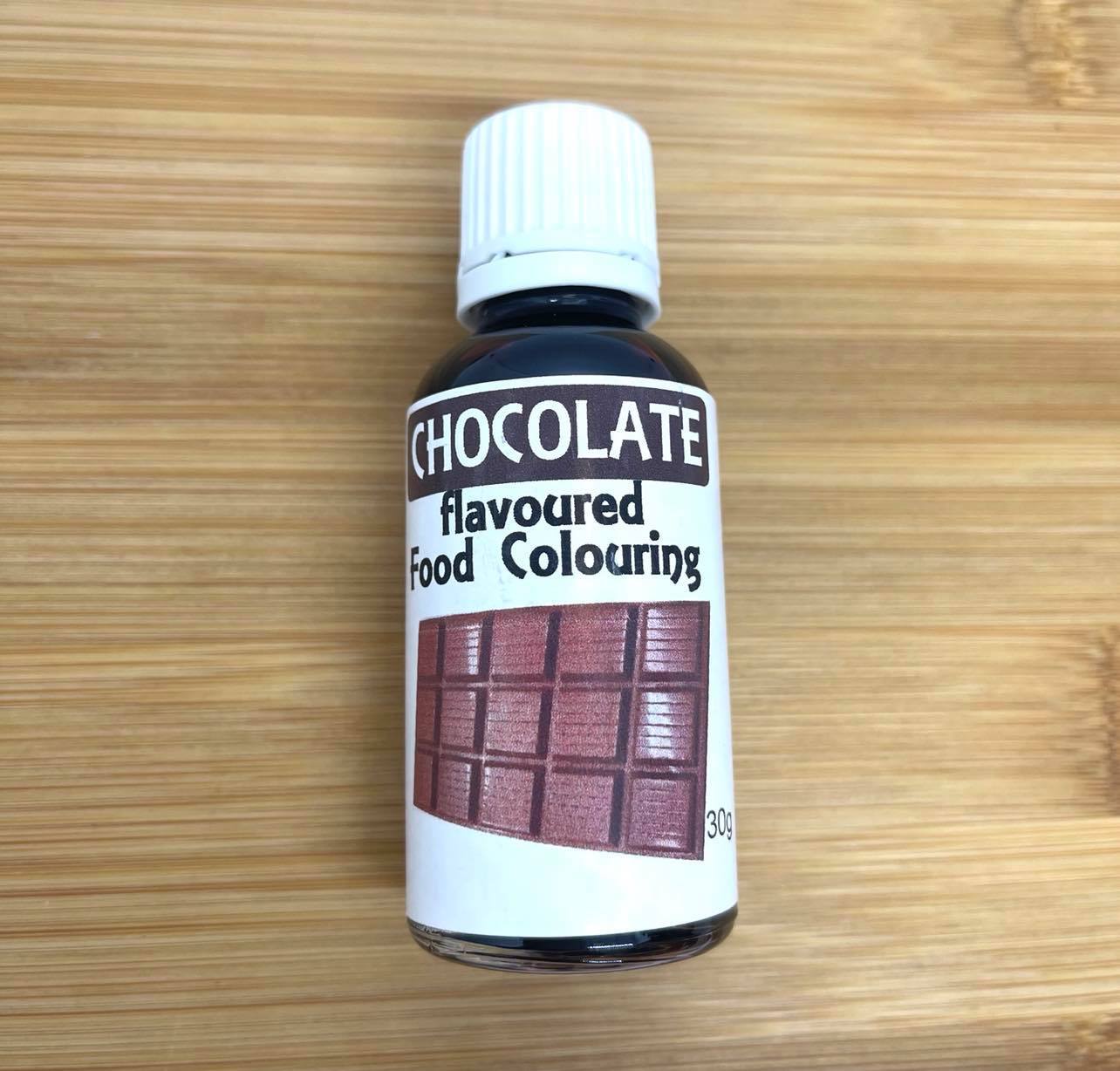 CHOCOLATE FLAVOUR FOOD COLOURING 30g | Whip It Up Cake Supplies