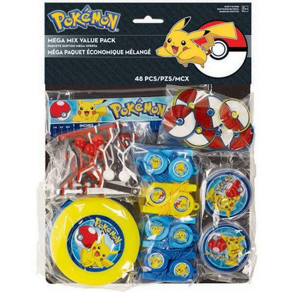 POKEMON MEGA MIX PACK 48 piece | Whip It Up Cake Supplies