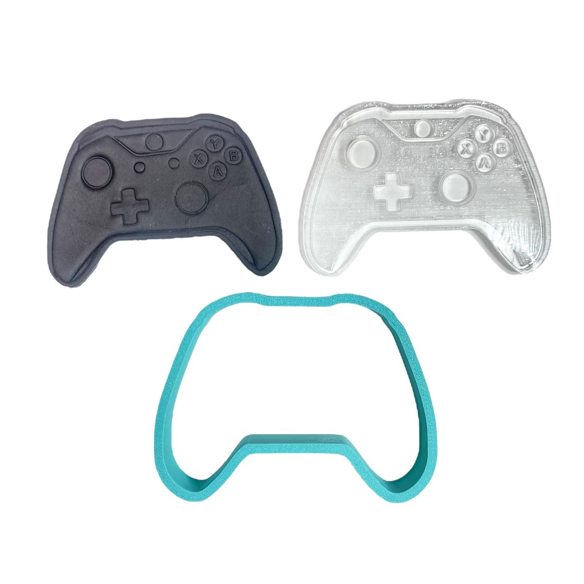 XBOX CONTROLLER EMBOSSED COOKIE STAMP & CUTTER SET | Whip It Up Cake ...