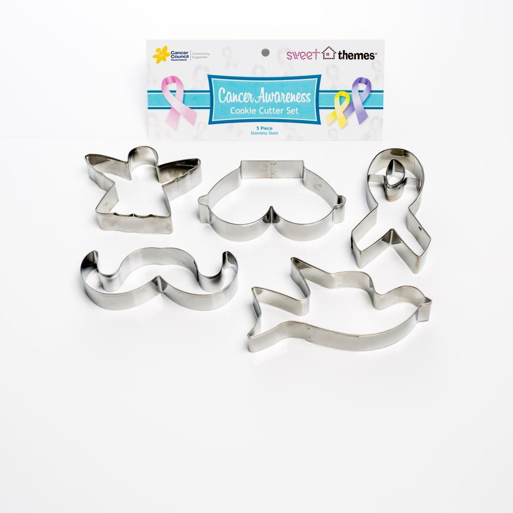 CANCER AWARENESS COOKIE CUTTER SET | Whip It Up Cake Supplies