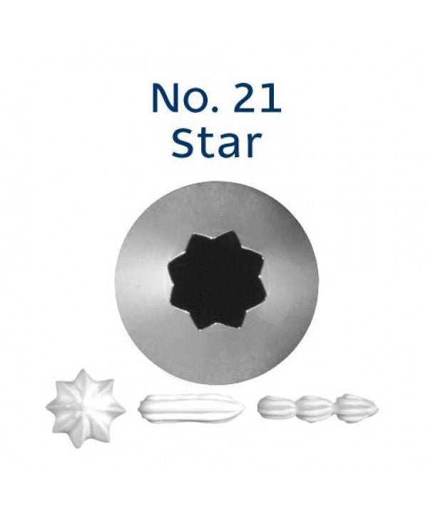 LOYAL STAR PIPING TIP #21 | Whip It Up Cake Supplies