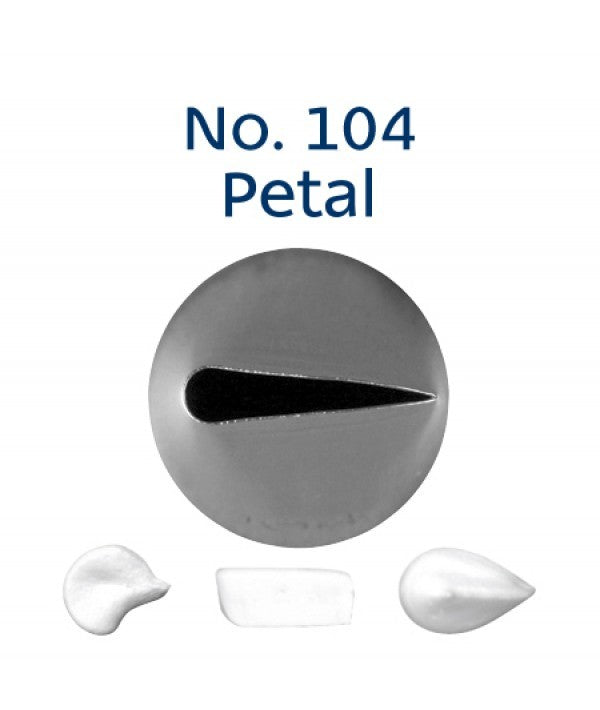 LOYAL ROSE PIPING TIP #104 | Whip It Up Cake Supplies